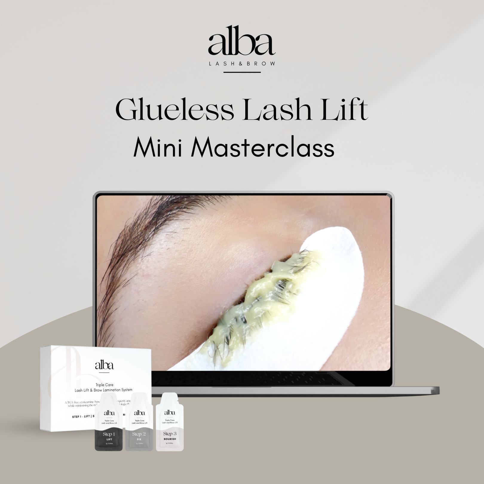 Alba Glueless Lash Lift Mini Masterclass – Lash Jungle