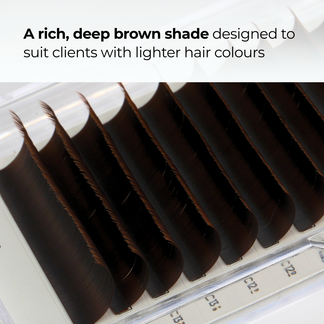 Espresso Brown Flat Lashes – Lash Jungle
